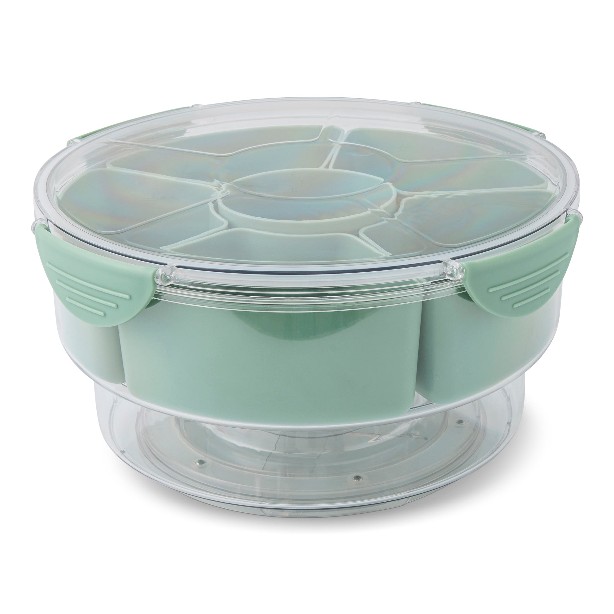 6 SECTION SNACKLE LAZY SUSAN+ICE COMPARTMENT – People's Pharmacy