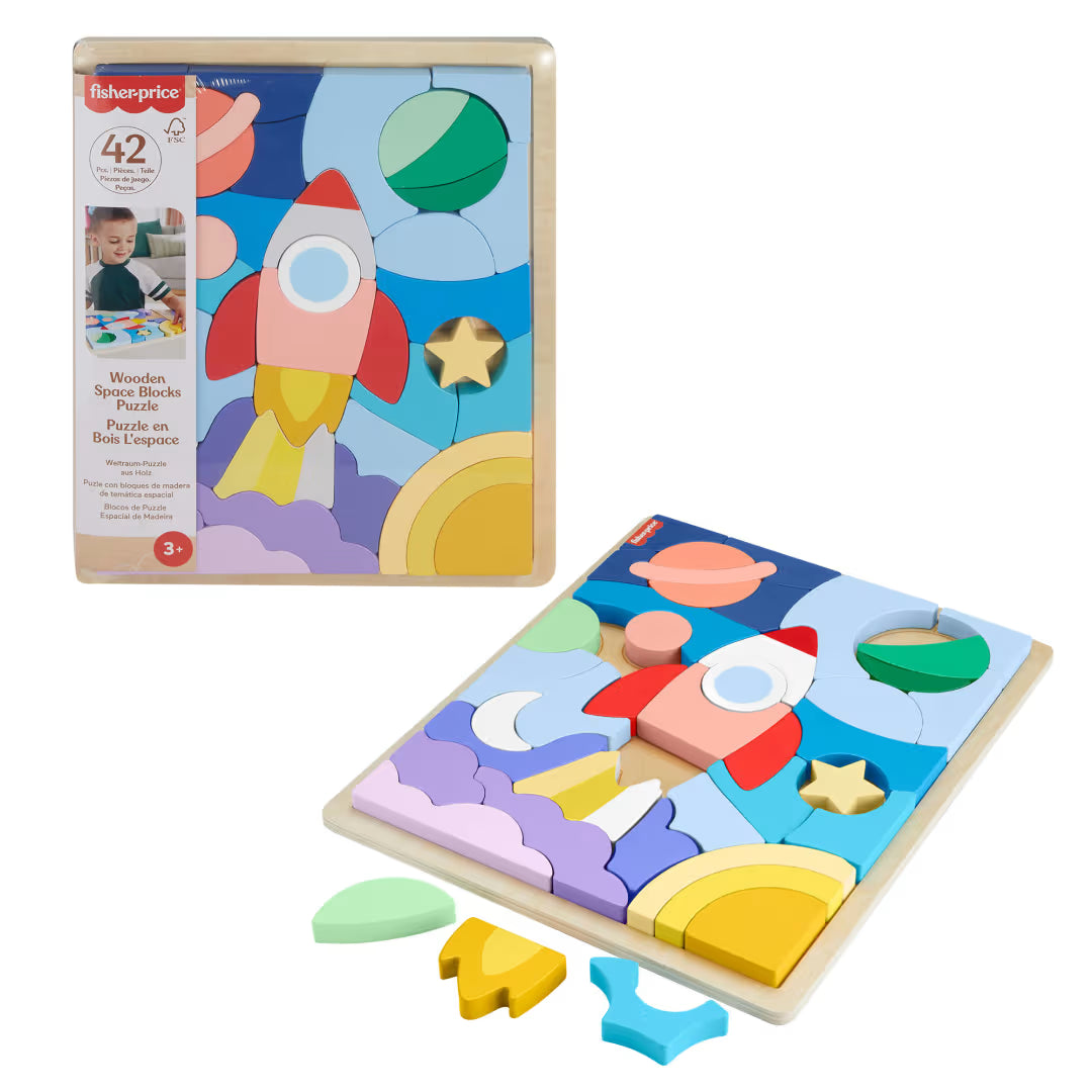 WOODEN SPACE BLOCKS PUZZLE – People's Pharmacy